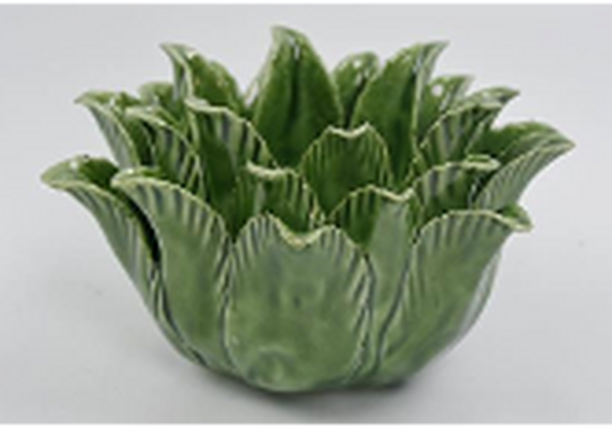 Green Flower Ornament – Price Crash Furniture