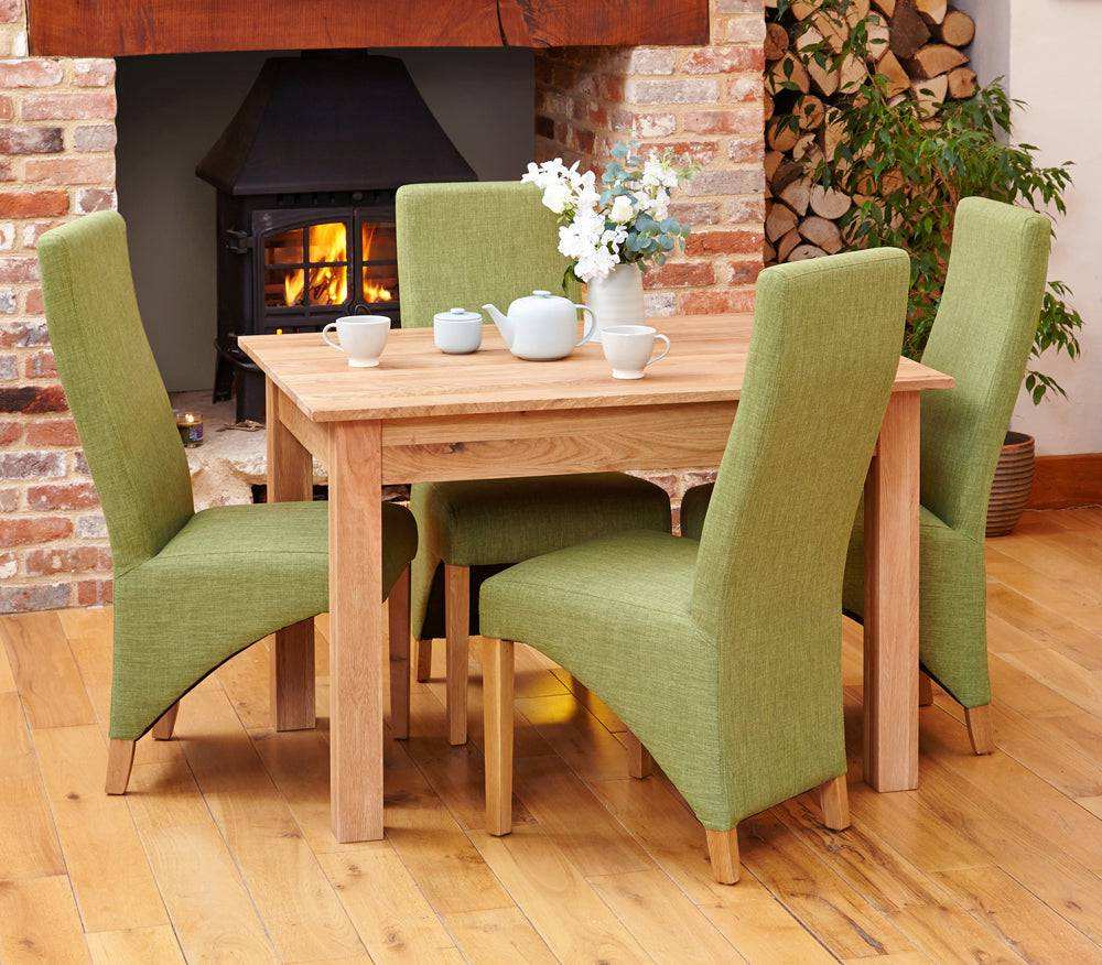 Baumhaus Mobel Oak Dining Table 4 Seater